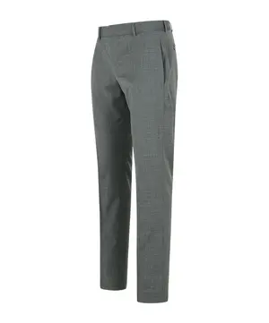 PT TORINO Belt Loops Slacks - Gray