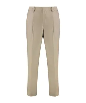 Hugo Boss Slim Fit Chino Trousers - Nude