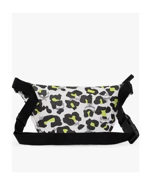 Mcm Leopard Print Zipped Belt Bag