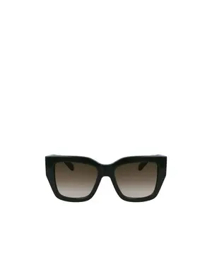 FERRAGAMO Square Frame Sunglasses - Black