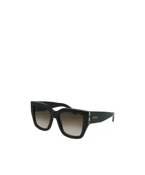 FERRAGAMO Square Frame Sunglasses - Black