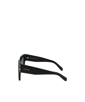 FERRAGAMO Square Frame Sunglasses - Black