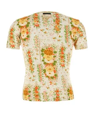 Prada Graphic Printed Crewneck T-shirt
