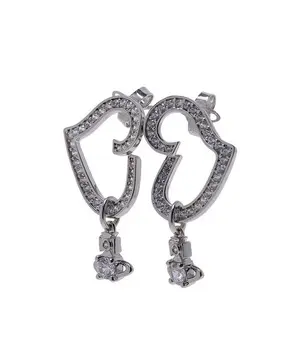 VIVIENNE WESTWOOD Heart Pattern Earrings