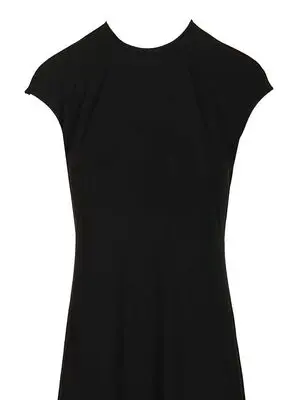 TOTEME Short-sleeved Crewneck Maxi Dress