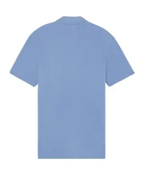 Maison Kitsuné Bold Fox Head Patch Polo Shirt - Blue