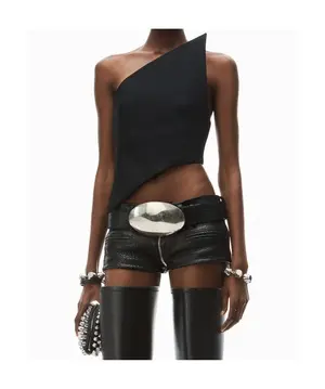 Alexander Wang Asymmetrical One-shoulder Top