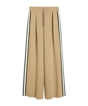 Max Mara Side-stripe Drawstring Trousers