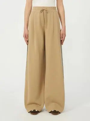 Max Mara Perdoni Wide-leg Track Pants With Side Stripes