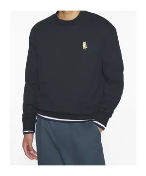 Maison Kitsuné Standing Fox Comfort Sweatshirt - Black