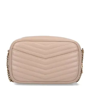 Saint Laurent Lou Mini Shoulder Bag - Dark Beige