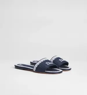 Dior Lace Detail Slides