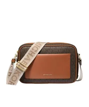 Michael Kors Monogrammed Shoulder Bag