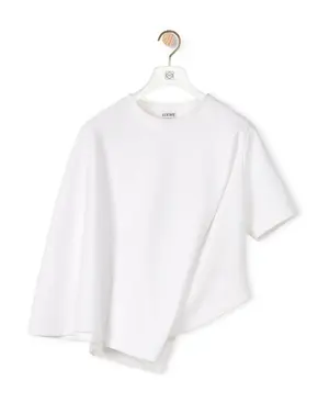 Loewe Asymmetrical Logo T-shirt