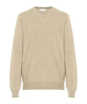Malo Crew Neck Cashmere Sweater - Brown
