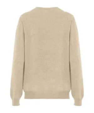 Malo Crew Neck Cashmere Sweater - Brown