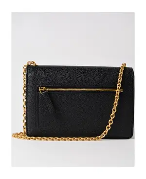 Mulberry Darley Twist-lock Chained Mini Crossbody Bag - Black