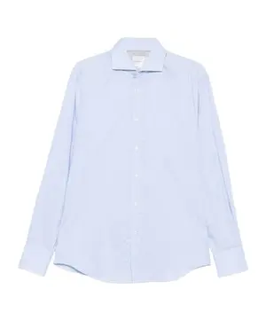 Brunello Cucinelli Cotton Shirt - Blue