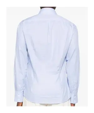Brunello Cucinelli Cotton Shirt - Blue