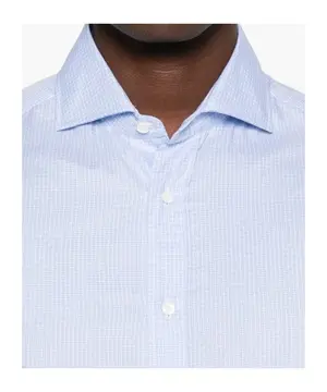 Brunello Cucinelli Cotton Shirt - Blue