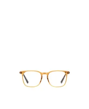 Moncler Square Frame Eyeglasses - Nude
