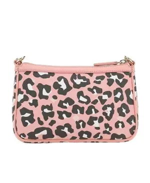 Mcm Leopard Printed Chain-linked Mini Shoulder Bag
