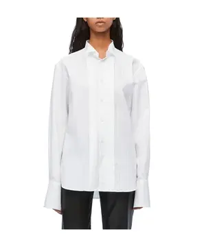 Loewe Pleated Cotton Shirt