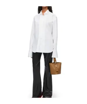 Loewe Pleated Cotton Shirt