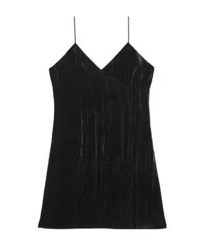 Saint Laurent Sleeveless Velvet Mini Dress