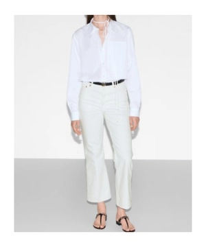 Gucci Embossed Logo Long Sleeve Shirt With Tie Detail