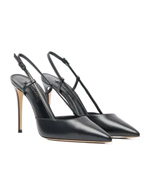 Casadei 100mm Julia Pointed-toe Slingback Heeled Pumps