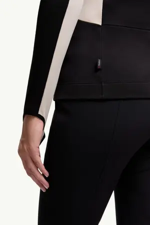 Moncler Polartec Half-zip Turtleneck Sweatshirt - Black