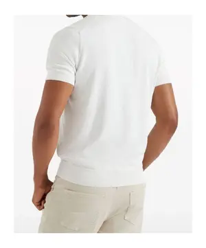 Brunello Cucinelli Short-sleeved Buttoned Polo Shirt