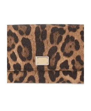 Dolce & Gabbana Leopard Print Purse