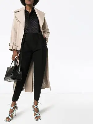 Bottega Veneta Pleated Tapered Trousers