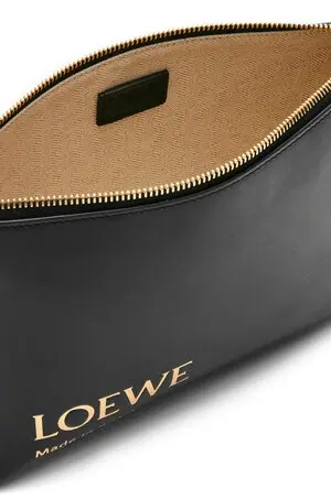 Loewe Logo Zip Wristlet Bag