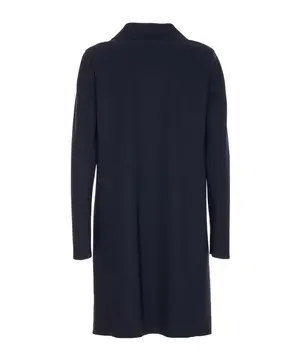 Herno Single-breasted Long-sleeved Coat - Black