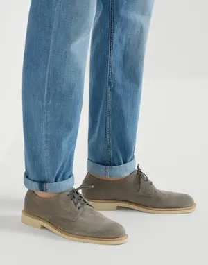 Brunello Cucinelli Suede Lace-up Derbies