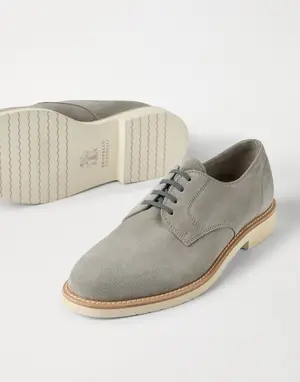 Brunello Cucinelli Suede Lace-up Derbies