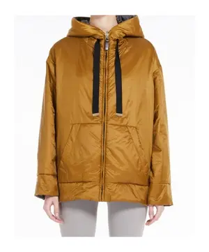 Max Mara Zipped Hooded Jacket