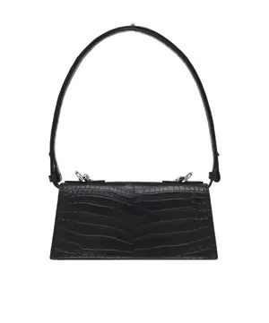 Alexander McQueen Jewelled Embossed Mini Shoulder Bag