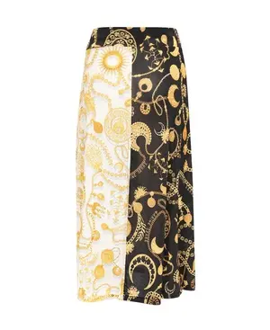 MARINE SERRE Printed Midi Skirt