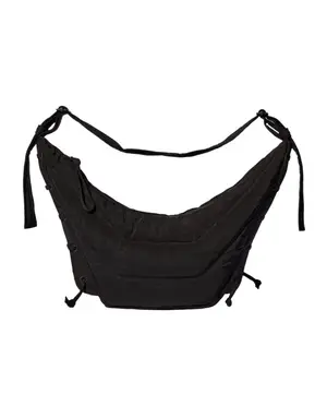 LEMAIRE Game Zipped Medium Shoulder Bag - Deep Chocolate