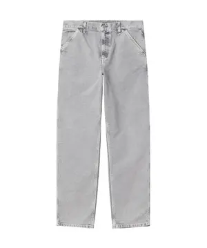 Carhartt Work In Progress Single Knee Pants - Gray