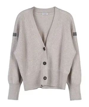 Brunello Cucinelli Long-sleeved V-neck Cardigan