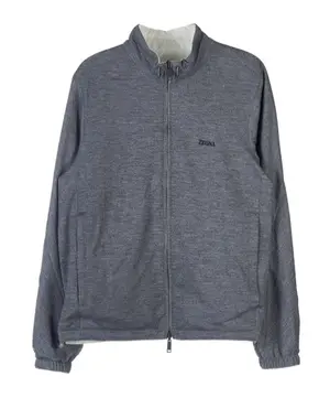 Zegna Long-sleeve Reversible Zip-up Jacket With Logo Detail