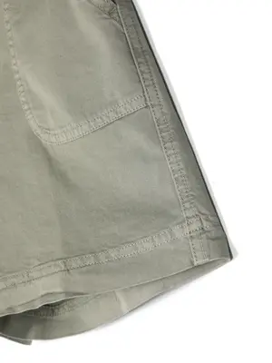IL GUFO Elasticated Waist Cargo Shorts - Gray