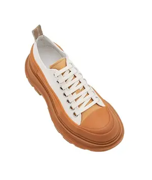 Alexander McQueen Tread Slick Lace-up Sneakers - Multicolor