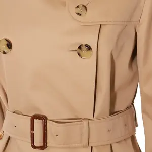 Burberry Kensington Heritage Double-breasted Trench Coat