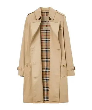 Burberry Kensington Heritage Double-breasted Trench Coat
